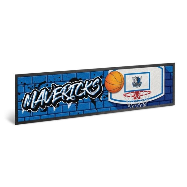 NBA Dallas Mavericks Basketball Bar Runner Mat | Woolworths