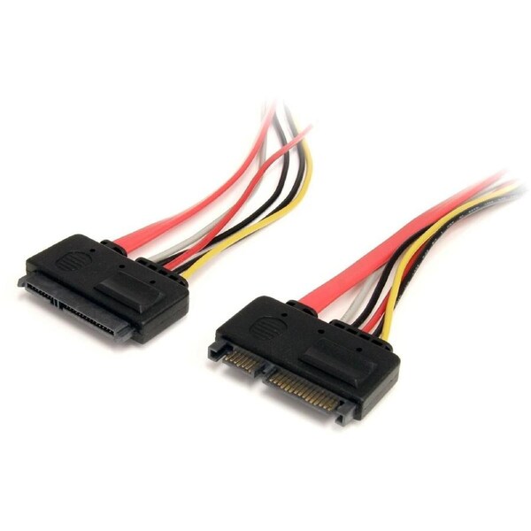 StarTech.com 12in 22 Pin SATA Power and Data Extension Cable - First ...