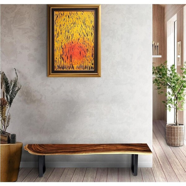 Bench seat or low set console table, hallway table Raintree Wood 1.5 ...