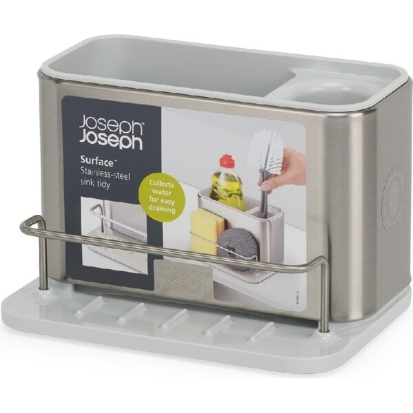Joseph Joseph Surface Stainless Steel Sink Tidy - Stone | Woolworths