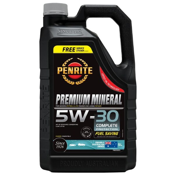 Penrite Everyday 5W-30 Mineral Engine Oil 5L - PMO05005 | Woolworths