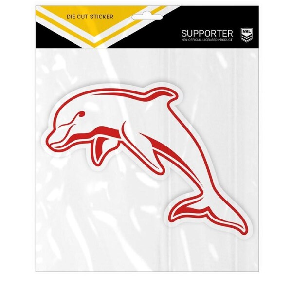 Dolphins NRL Logo Sticker Car School Books | Woolworths