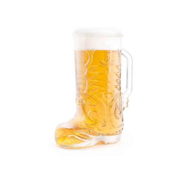 Final Touch 650ml/22oz Wild West Party Novelty Cowboy Boot Beer Stein ...
