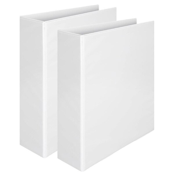 2x Marbig Clearview A4 Lever Arch File Folder Organiser Document/Paper ...