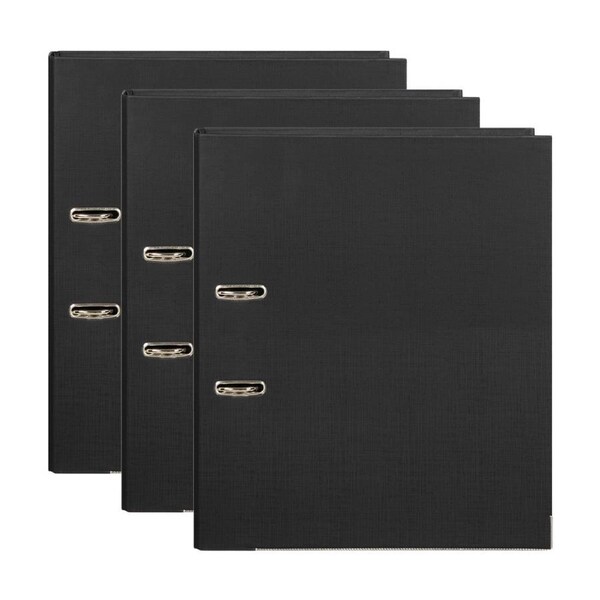 3x Marbig Foolscap PE 75mm Lever Arch File Folder Organiser Paper ...