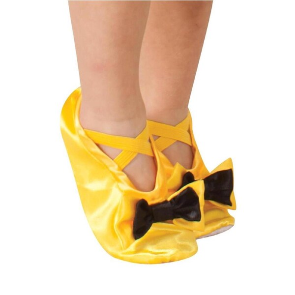 The Wiggles Emma Yellow Themed Novelty Kids/Childrens Slippers Shoes 3 ...