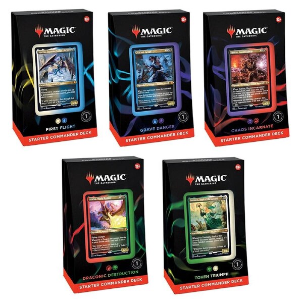 Magic Starter Commander 2022 Commander Decks (Set of 5) | Woolworths