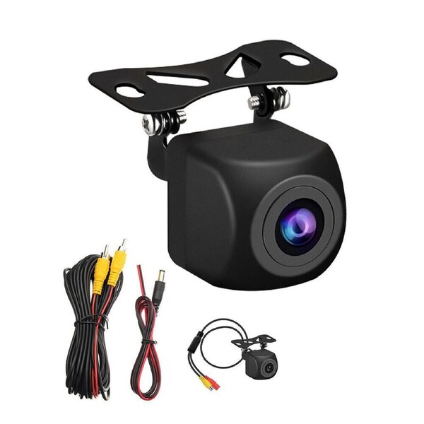 4 Pin Car Backup Rear View Reverse Camera Parking HD Night Vision Cam ...
