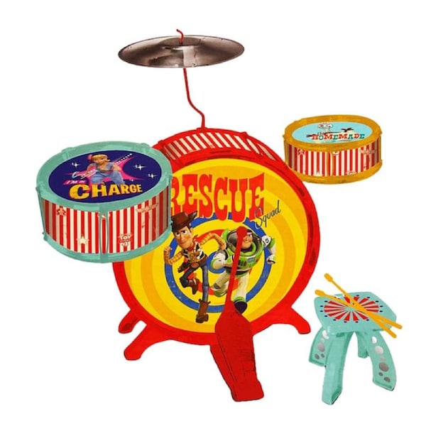 Disney Toy Story Musical Play Set with Drums and Stool | Woolworths