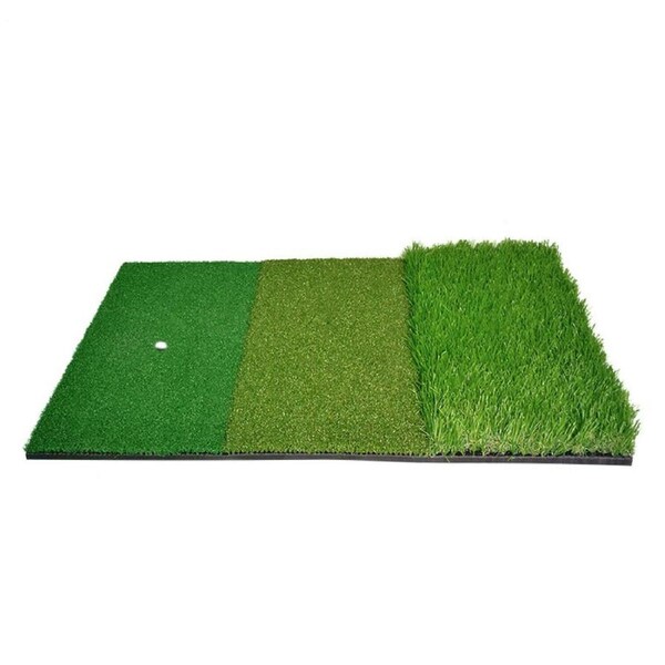 Golf Mat 3-in-1 Practice Mat Outdoor Indoor Training Mat Hitting Mat ...
