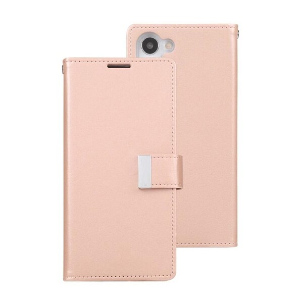 Samsung Galaxy S24 Compatible Case Cover With Rich Diary - Rose Gold ...