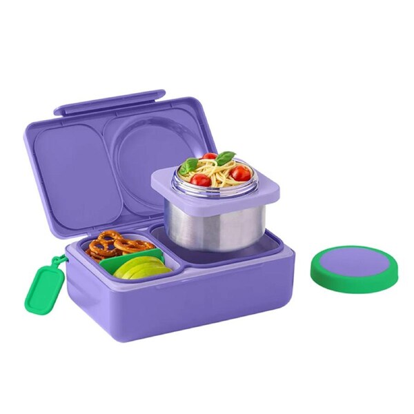 OmieBox Up Hot & Cold Bento Box Galaxy Purple | Woolworths