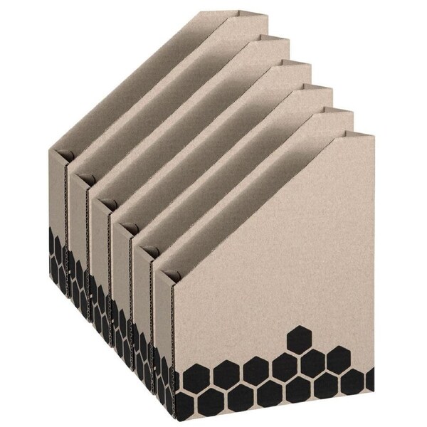 10PK Marbig Merkur Enviro 30.5cm Periodical/Catalogue Box Storage ...