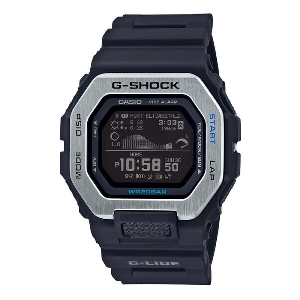 Casio G-Shock G-Lide Surf/Tide/Moon Digital Wristwatch Surfer Sports ...
