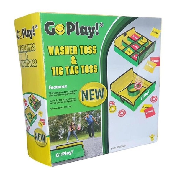 Go Play Washer Toss and Tic Tac Toss | Woolworths