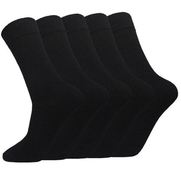20 Pairs Men's Bamboo Fibre Socks Work Business Odor Sweat Resistant ...