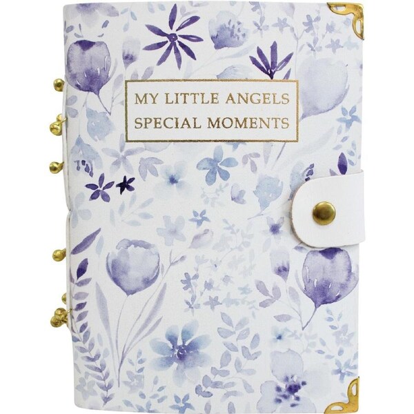 Leather 18cm My Angel Paper Notebook Personal Diary Blank Writing ...