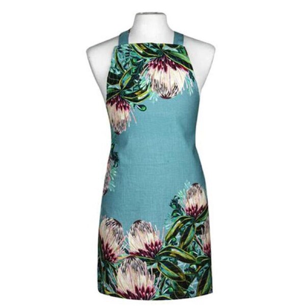 Ladelle Kitchen Cooking Radiance Misty Apron Adult One Size | Woolworths