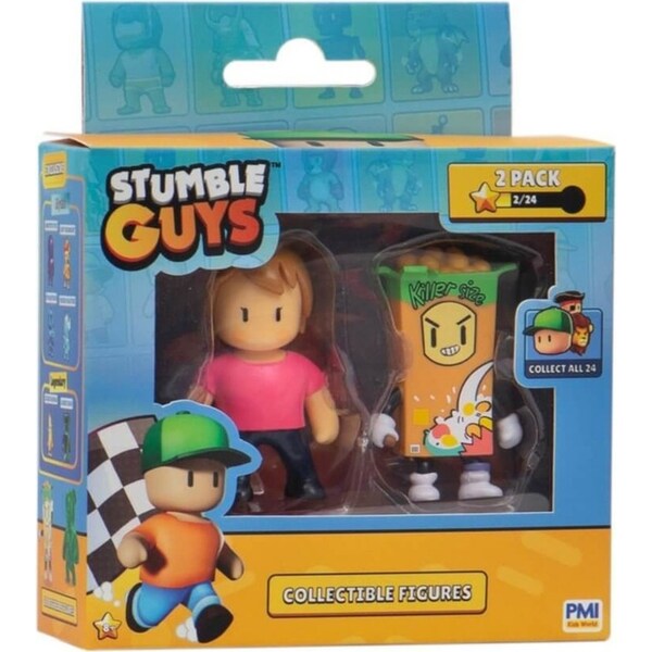 Stumble Guys Figure 2 Pack (Designs may vary) Figures | Woolworths
