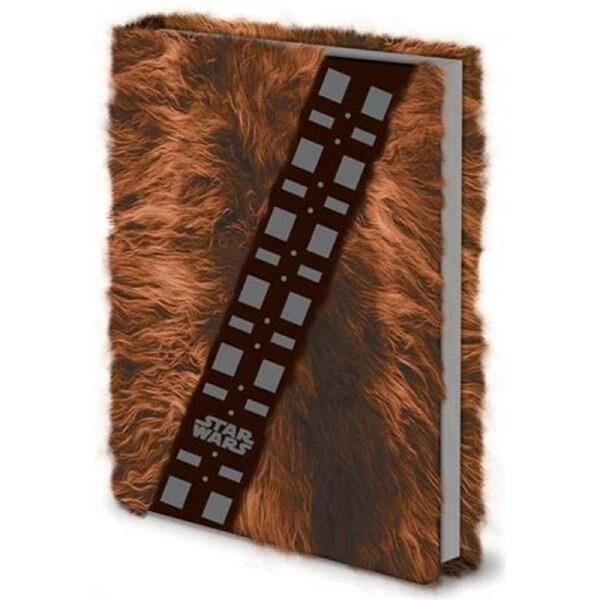 Star Wars Chewbacca Fuzzy Premium Notebook | Woolworths