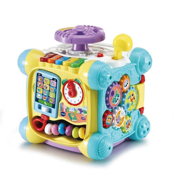 VTech Twist & Play Cube Fun Music Educational Kids/Children Toy 9-36 ...