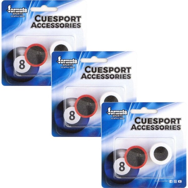 6pc Formula Sports Cue Tip Scuffer/Shaper Snooker Burnisher File Tool ...