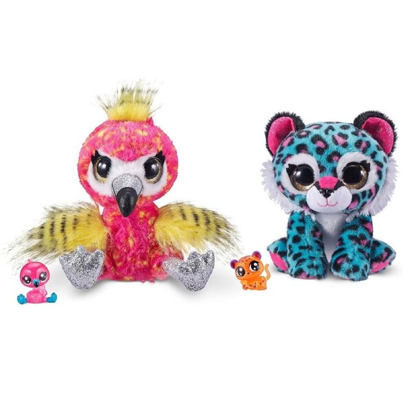 2x Zuru Coco Surprise Neon Cone Plush Kids/Children Toy Collectable ...