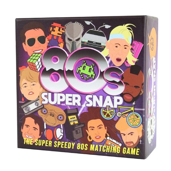 60pc Gift Republic 80s Super Snap Party Matching Game Pairing Cards ...