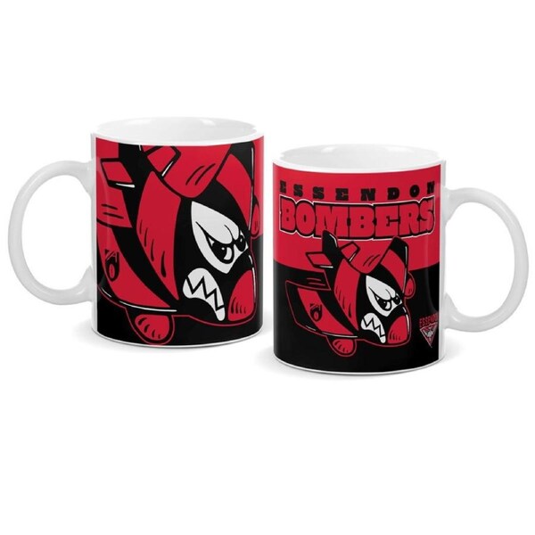 Essendon Bombers AFL Team Ceramic Massive 20oz Coffee Mug Cup | Woolworths