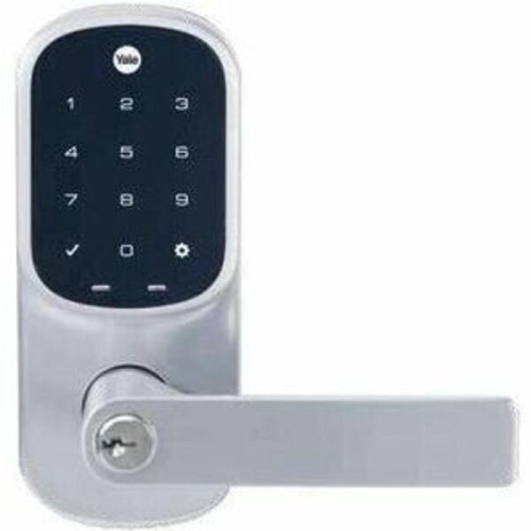 Yale Assure Lever Keyed Lock with Yale Home Satin Chrome | Woolworths