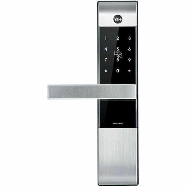 Yale SYDM3109A/60/HK/SIL Smart Lock - Silver - Wireless LAN | Woolworths