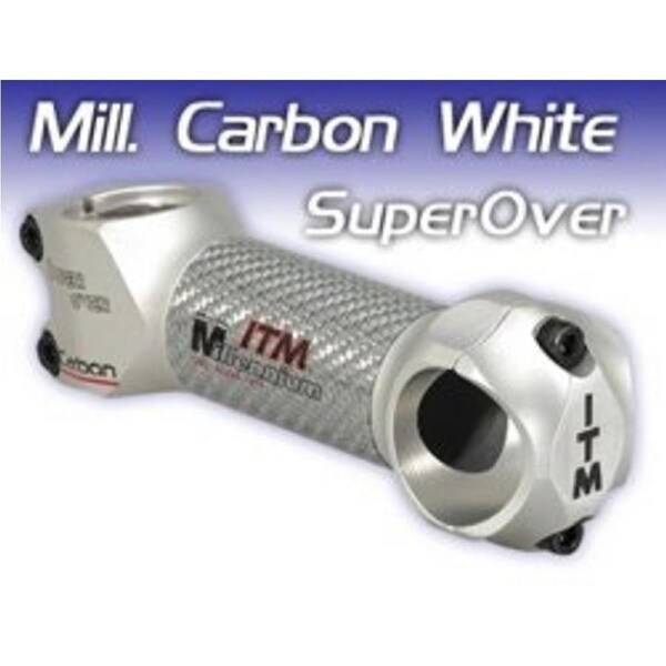 ITM Millenium Carbon White Headstem - White Size 120mm | Woolworths
