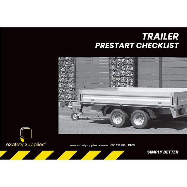 Trailer Prestart Checklist Books | Woolworths