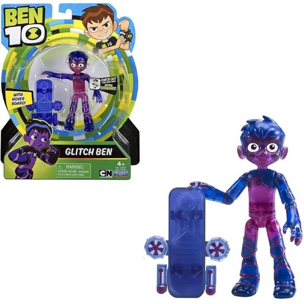 Ben 10 Glitch Ben Cartoon Network Play Gift Assorted Ages 4+ New Toy ...