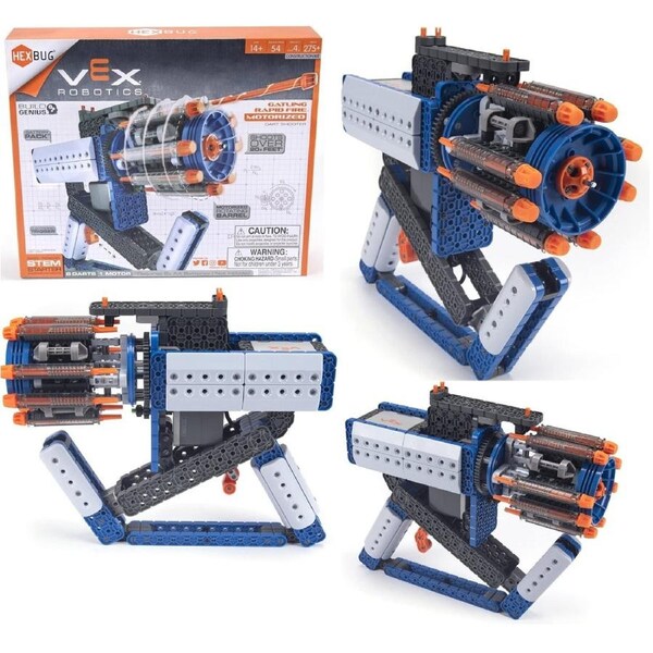 Hexbug Vex Robotics Gatling Rapid Fire Motorised Dart Shooter ...