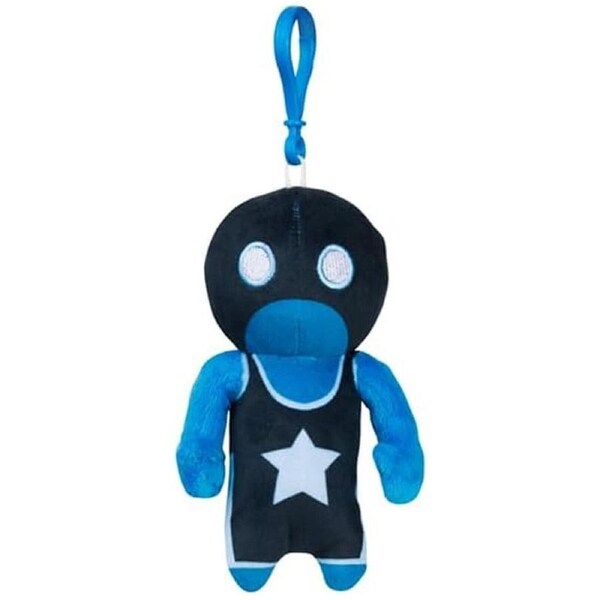 Gang Beasts Clip On Plush Characters 13 cm Blue 2 Random Assorted Ages ...