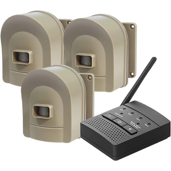 Hosmart 1/2 Mile Driveway Alarm Wireless Sensor System & Driveway ...