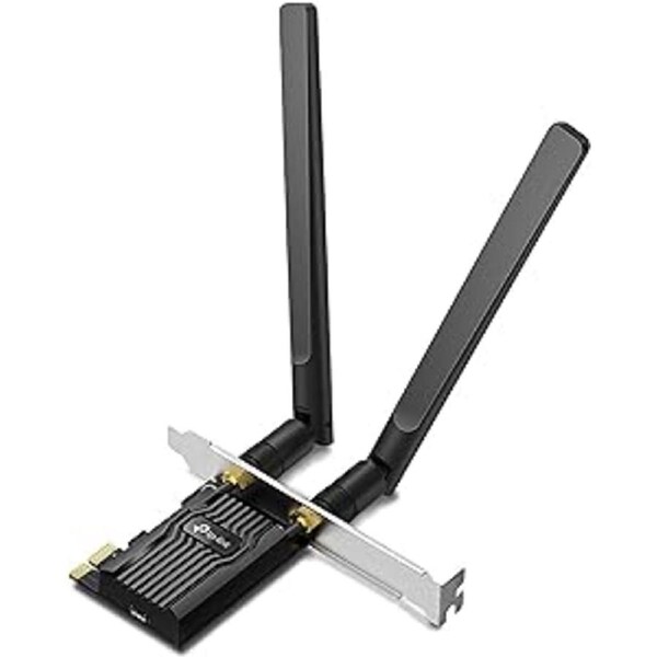 TP-Link AX1800 Wi-Fi 6 Bluetooth 5.2 PCIe Adapter, Wider Signal ...