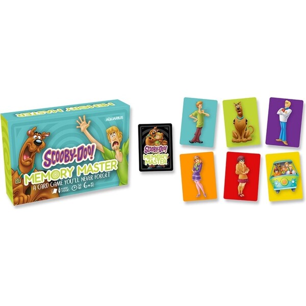 Aquarius Scooby Doo Memory Master Card Game 4-Players Fun Family ...