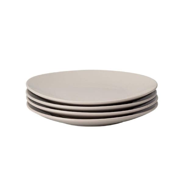 4pc Wiltshire Stone Everday Dining Glazed Stoneware Side Plates Set ...