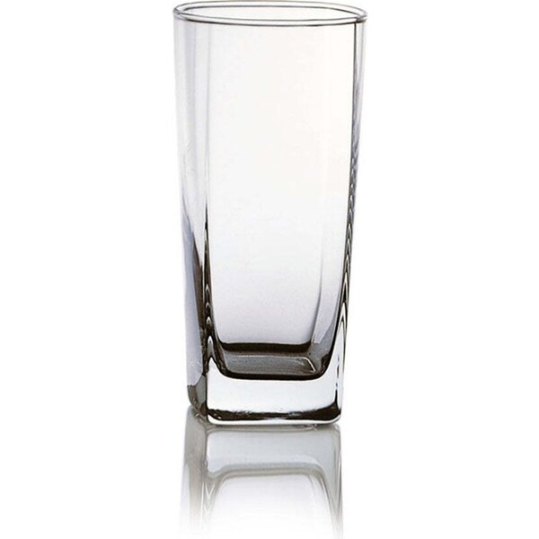 6pc Wiltshire Plaza Long Beverage Drinking Tumblers Glass Cup Set 330ml ...