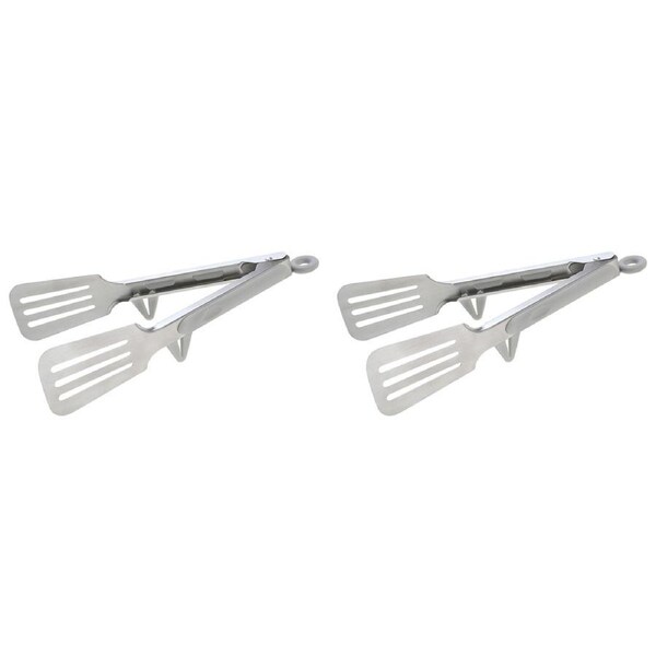 2PK Wiltshire Soft Grip Handle Slotted Stainless Steel Kitchen Turner ...