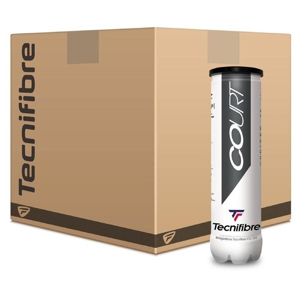 36 Cans of 4 Tecnifibre Court Tournament Tennis Balls Bulk Box - ITF ...