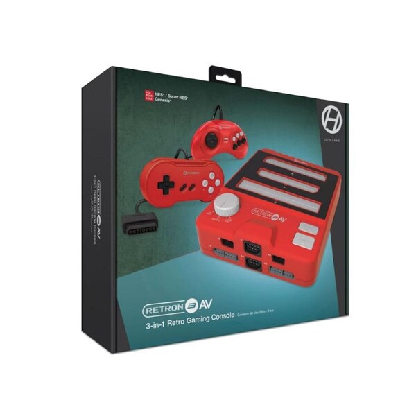 RetroN 3 AV Gaming Console Phantom Red | Woolworths