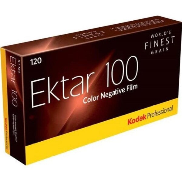 Kodak Film Ektar 100 Color Negative Film (120 Roll Film, 5-Pack) | Woolworths