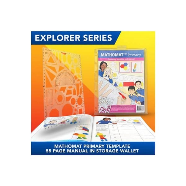 Mathomat Primary Wallet with Illustrated Student Manual | Woolworths