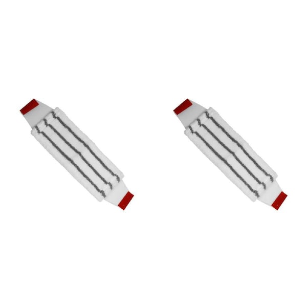 2x SYR Microfibre Flat Floor/Surface Cleaning Mop Head Home/Office ...