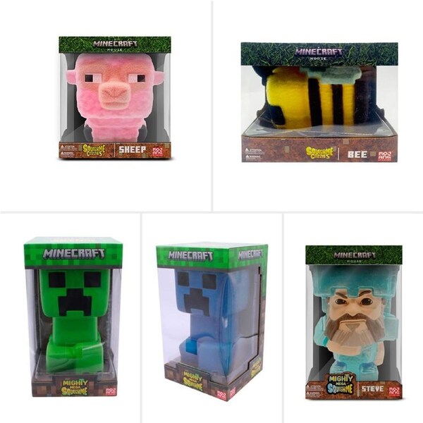 Minecraft 25cm Creeper Mighty Mega Squishmee | Woolworths