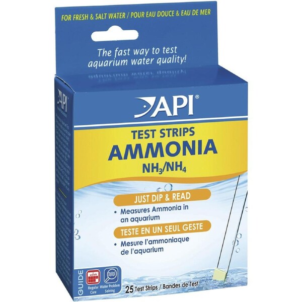 API Ammonia Test Strips (25pk) (33D) | Woolworths
