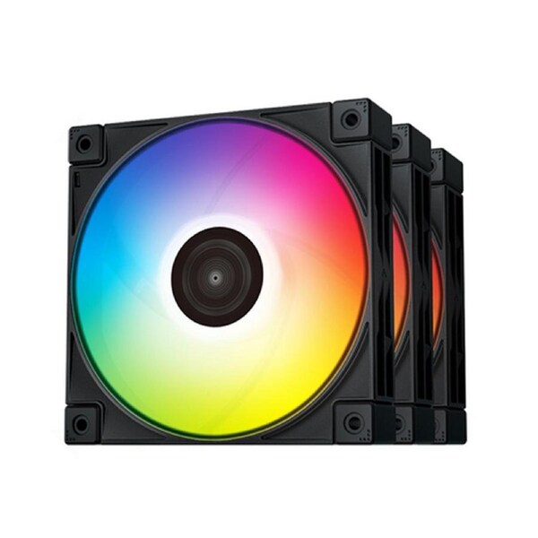 [R-FC120-BAMN3-G-1] DeepCool FC120 3 in 1 RGB Cooling Fan,(3-Pack ...